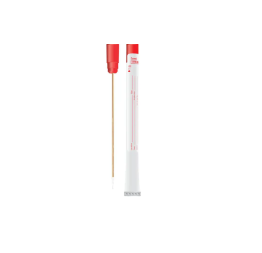Crime Scene Cotton Tip Swab, tapered tip with 15cm wood shaft - Red cap ...